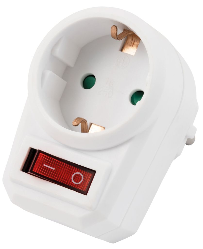 Steckdosenadapter McPower mit Schalter, | Kaufland.de