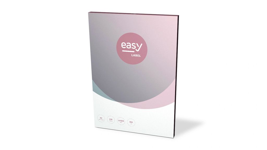 easy Label Premium Etiketten 70,0 x 50,8 mm 100 Blatt A4 in