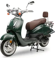 Motorroller Retro EasyCruiser Eco Dunkelgrün | Kaufland.de