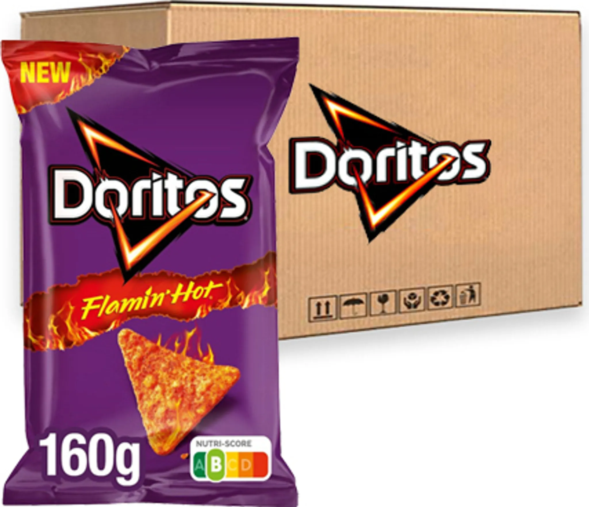 Doritos Flamin Hot 10x 160g