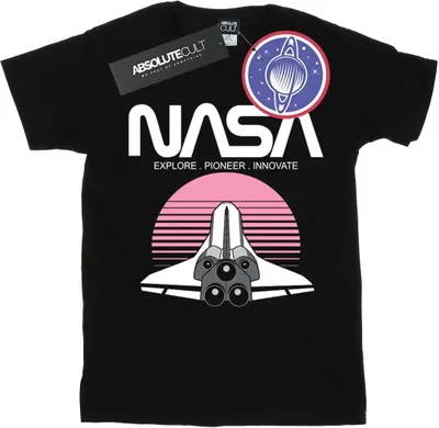 NASA - T-shirt pour femme BI44650 (M) (Noir) T-shirts