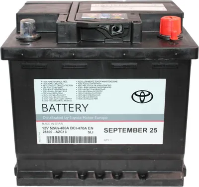 Startovací baterie TOYOTA 12V 45Ah 286A 28800-AZC01 OE