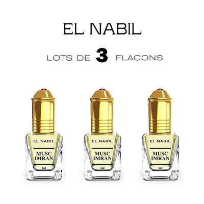 El Nabil Musc Anass 3x5ML Parfumový extrakt bez alkoholu