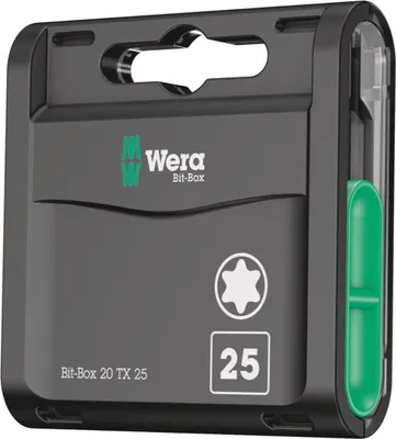 Coffret de gros embouts 867/1 Z 1/4 pouce T 40 L.25mm DIN