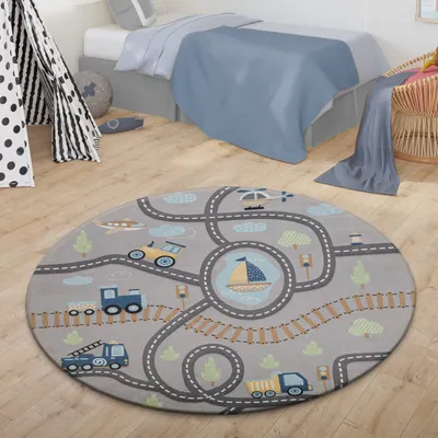 Kinderteppich Meerjungfrau Prinzessin pastell 160x230cm
