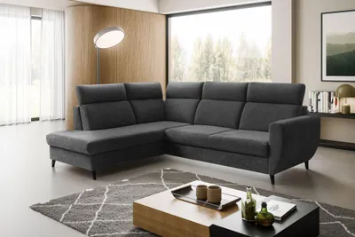 Ecksofa TORRO L (262 x 205 cm) – LINKE SEITE, moderne