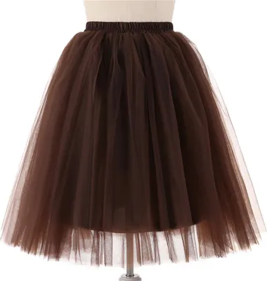 Damen Tüllrock Tütü Karneval Kostüm, 50er Retro Ballet