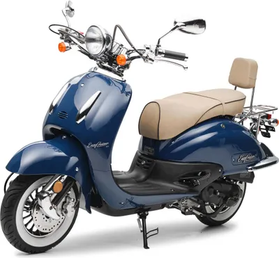 Motorroller Retro EasyCruiser Eco Mint 50ccm 45 kmh Moped