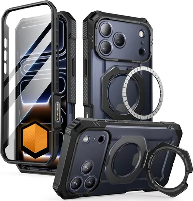 Supcase UB Pro Case pour iPhone 17 Pro noir blindé avec