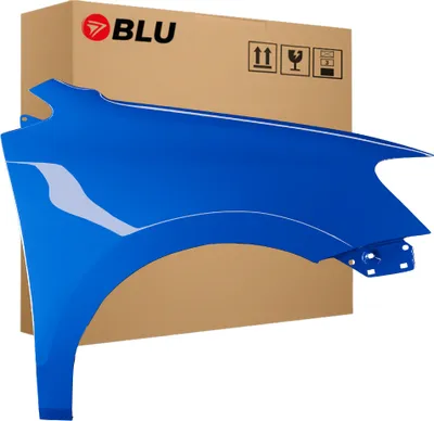 BLU Aile Compatible avec VW Volkswagen Polo 6R1 LB9A Droite