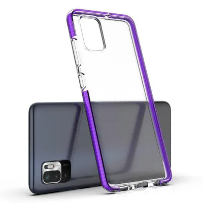 Clear Color Case Xiaomi Redmi Note 10 5G / Poco M3 Pro Nero