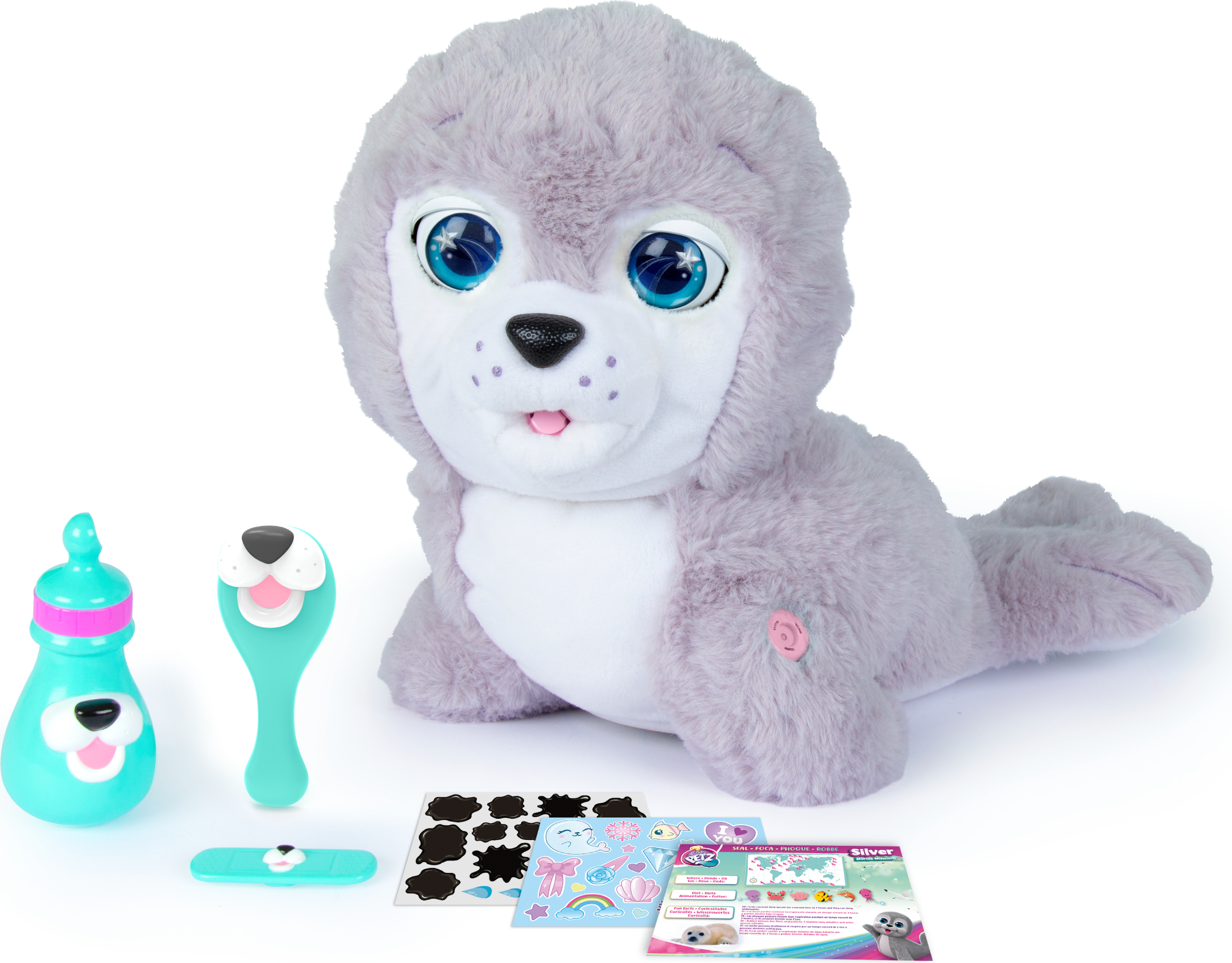 Alltoys Interactive Seal Argent Jouets musicaux