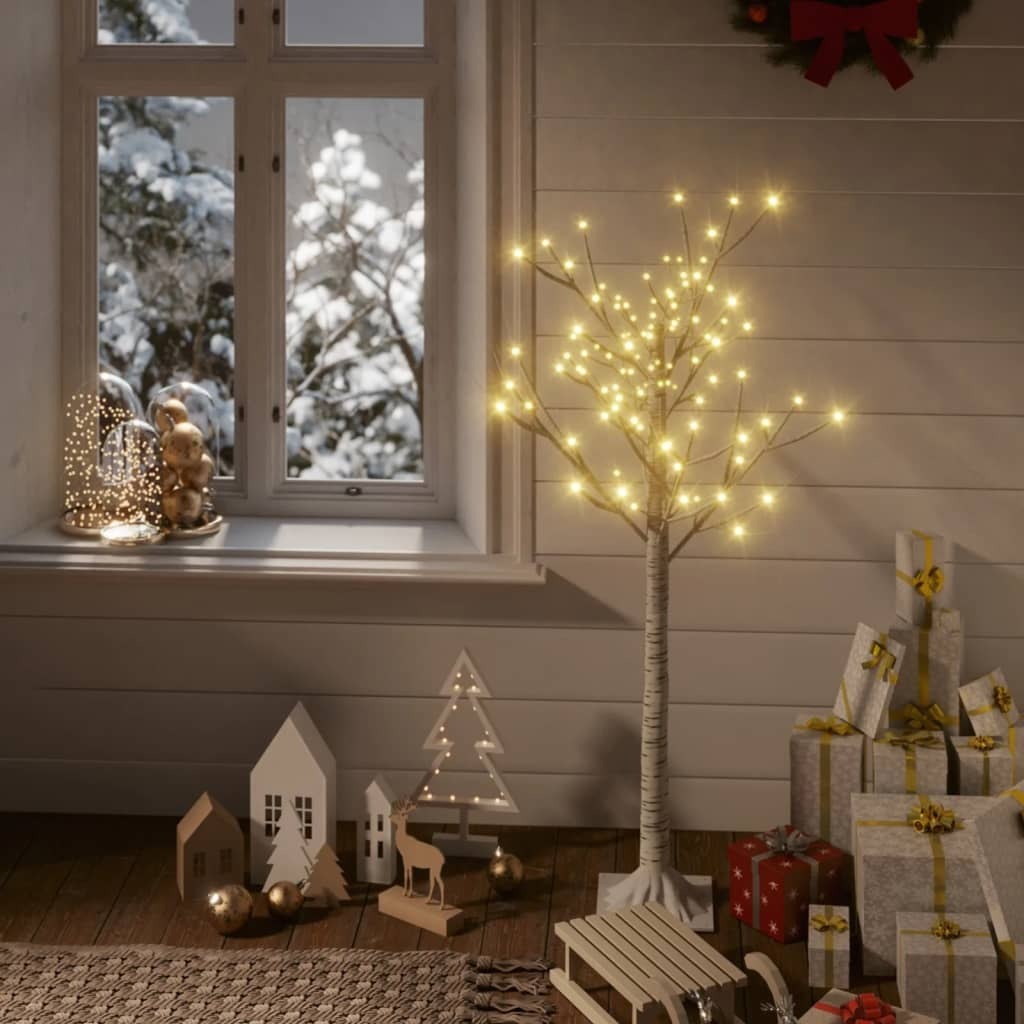 vidaXL Vánoční stromek 120 LED diod 1,2 m | Kaufland.cz