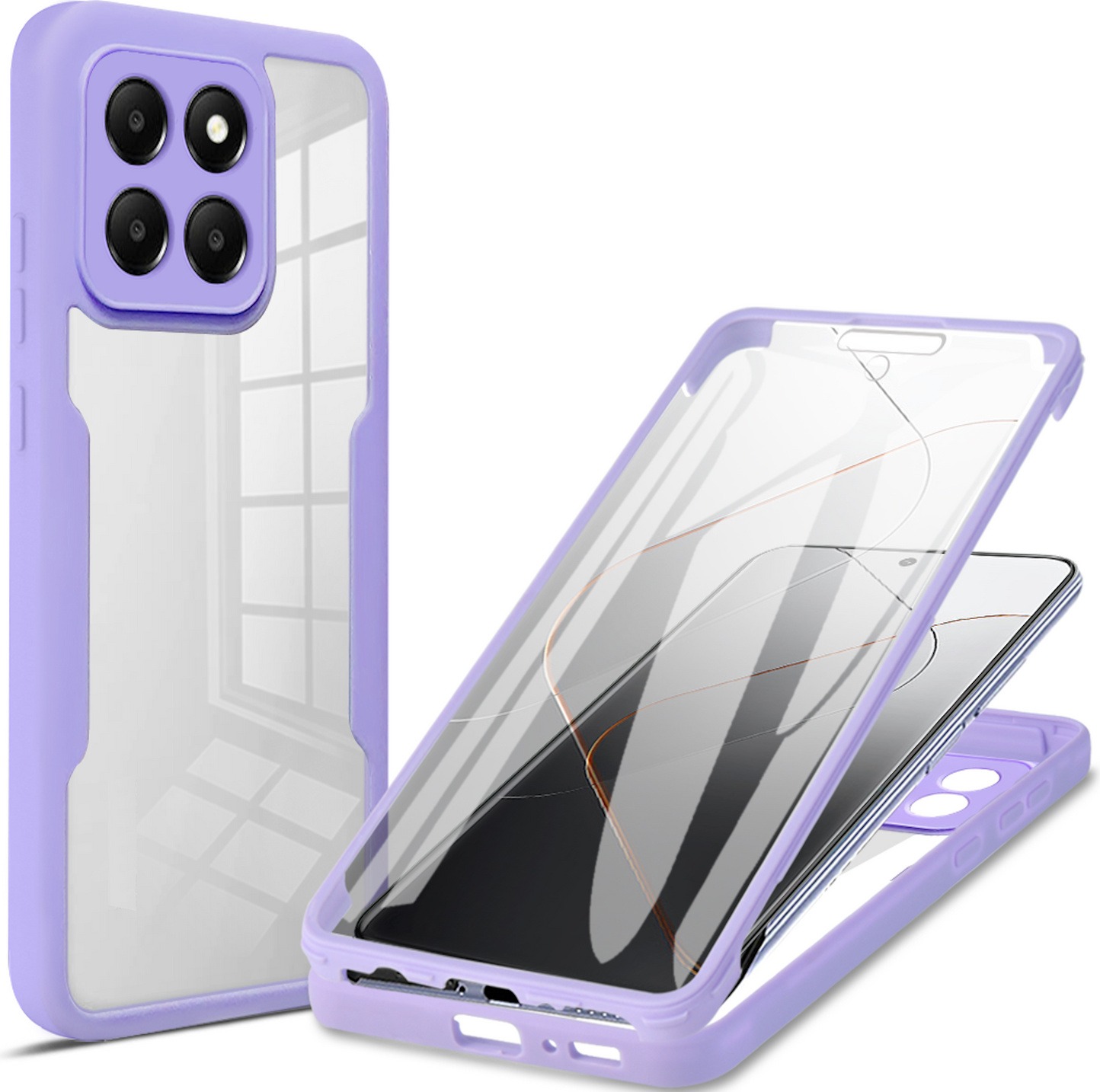 Für Xiaomi 14T Pro Full Cover 360 Grad Acrylic Hybrid TPU