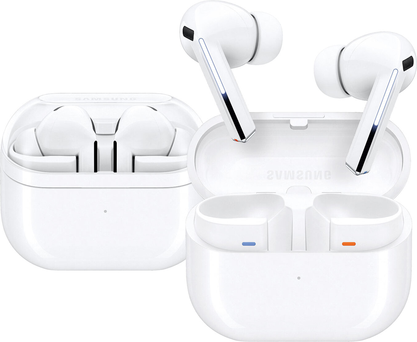 Samsung R630 Galaxy Buds 3 Pro Kopfhörer in Weiß, Galaxy