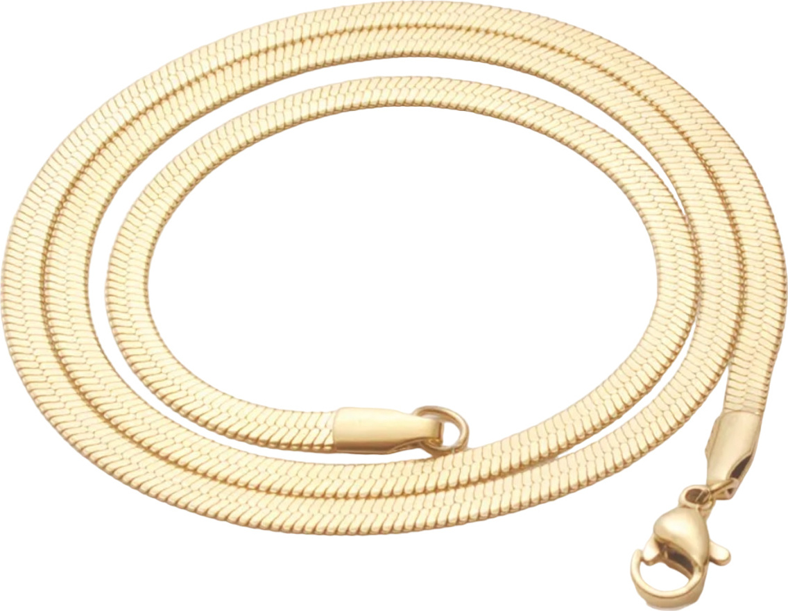 Řetízek Glossy-Zlatá/55cm/3mm KP34688 | Kaufland.cz