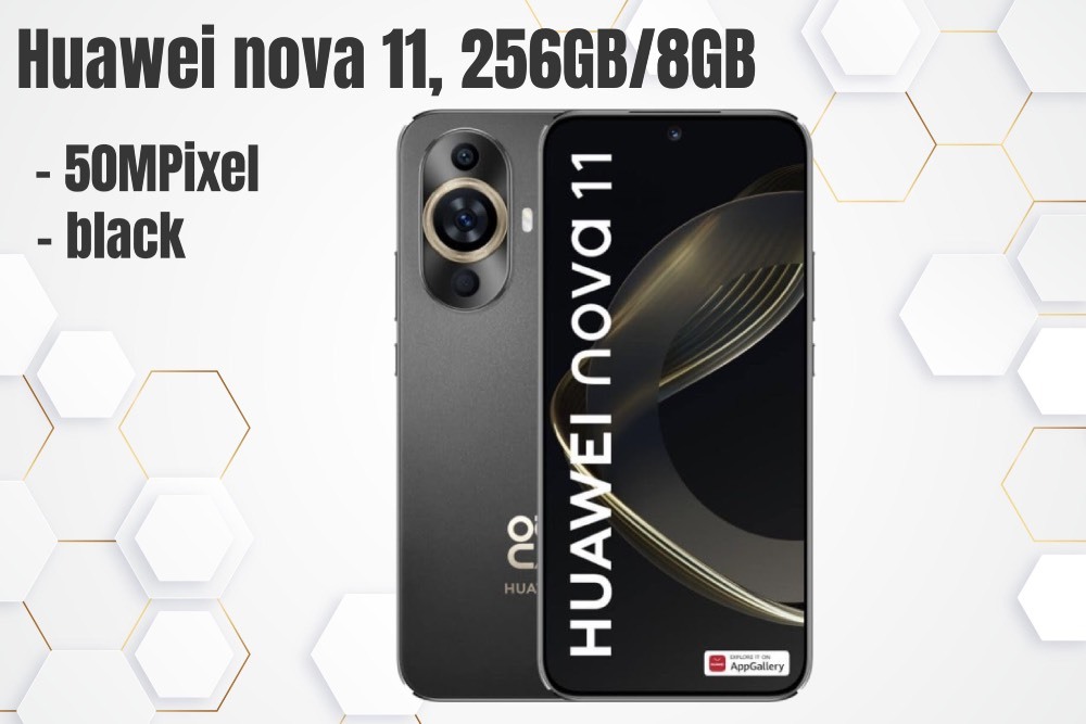 Huawei nova 11, 256GB/8GB, Black Handy | Kaufland.de