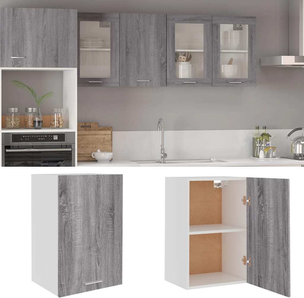 vidaXL Hängeschrank Lyon Grau Sonoma 39,5x31x60 cm