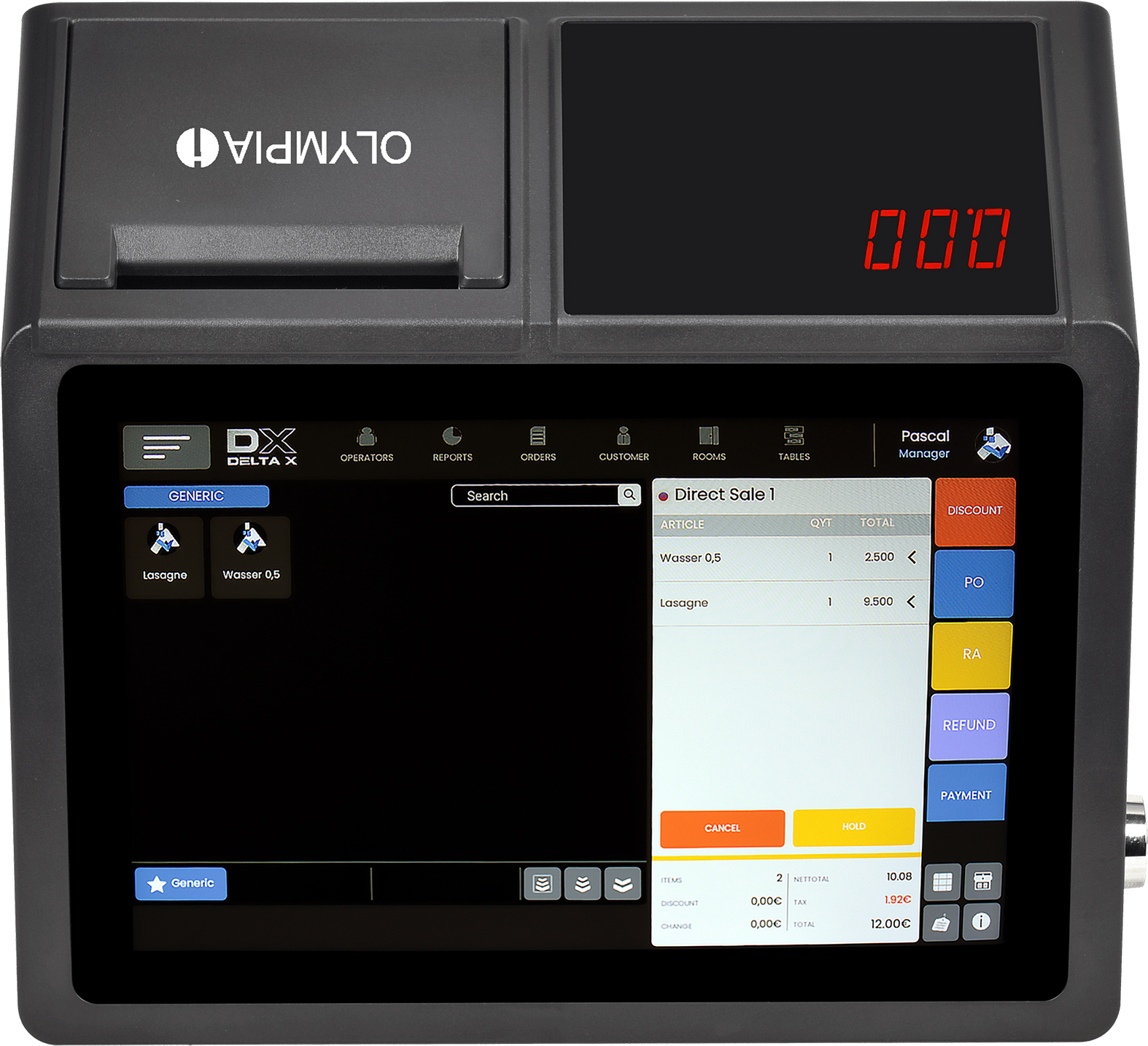 Pokladna Olympia T110 včetně tiskárny | Kaufland.cz