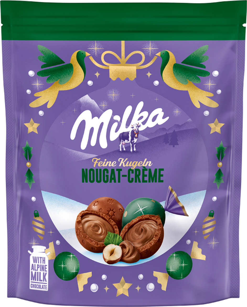 Milka Fine Balls nugátový krém z alpské | Kaufland.cz