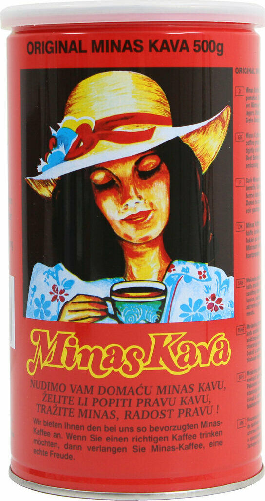 Minas Kava - Kaffee gemahlen nach Balkan Art (500g)