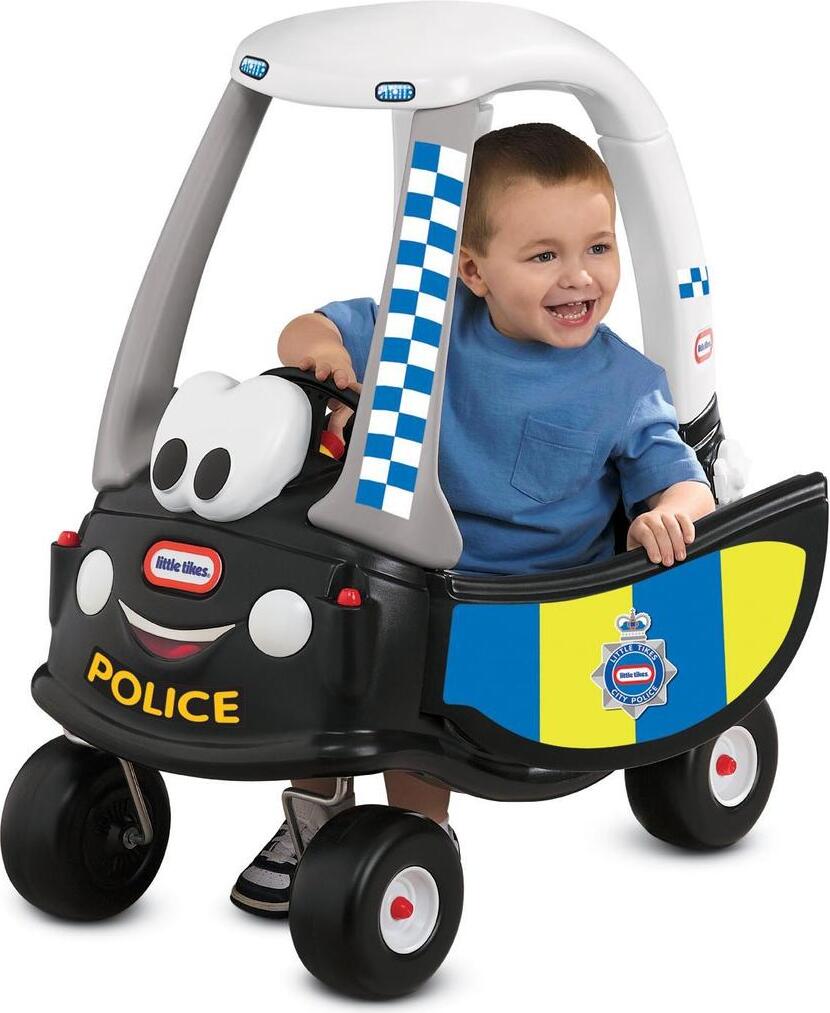 Little Tikes Cozy Coupe Police Car Walker + Sound 44X84X72