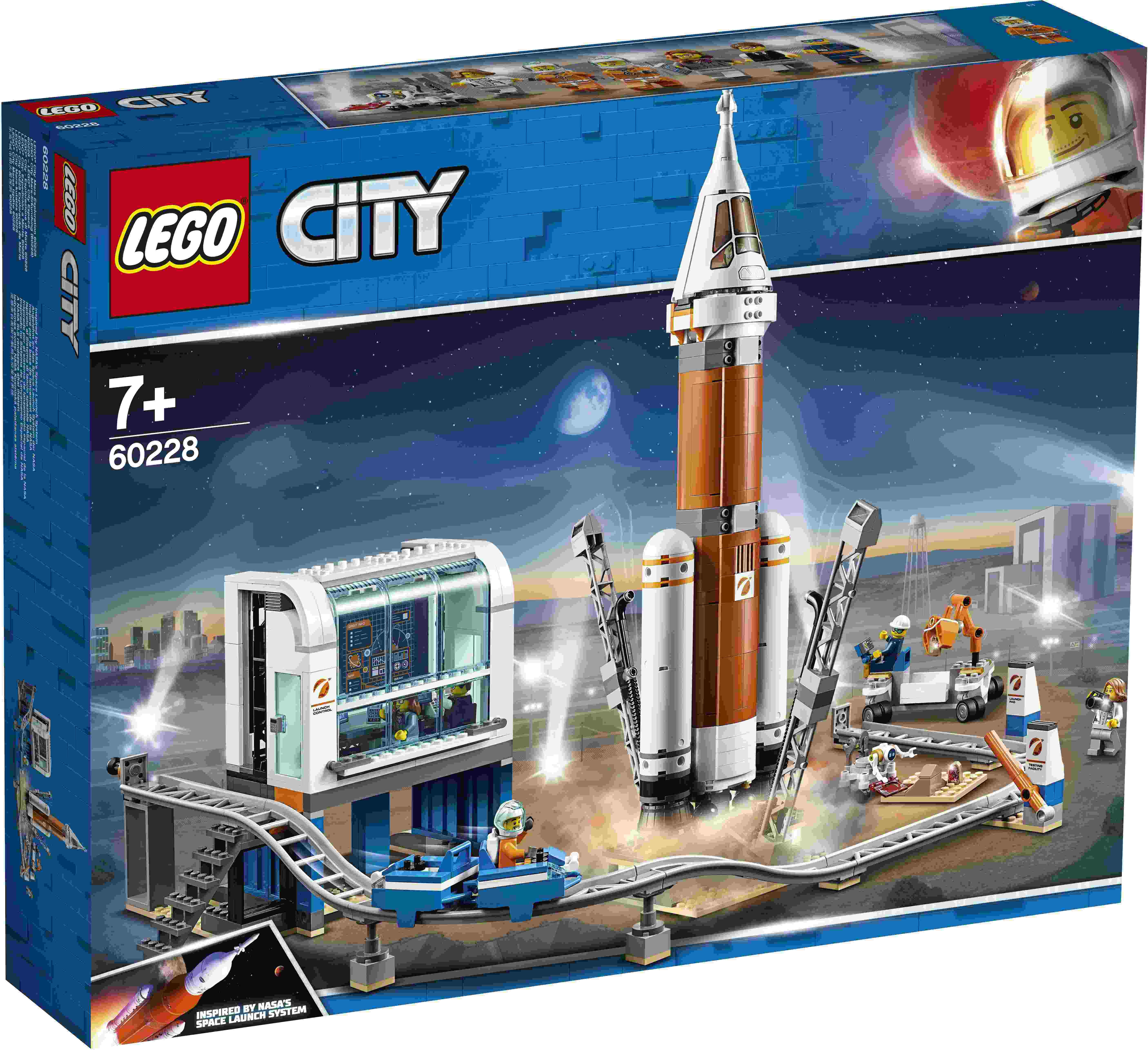 Lego City 60228 Vesmírny prístav Štart vesmírnej rakety