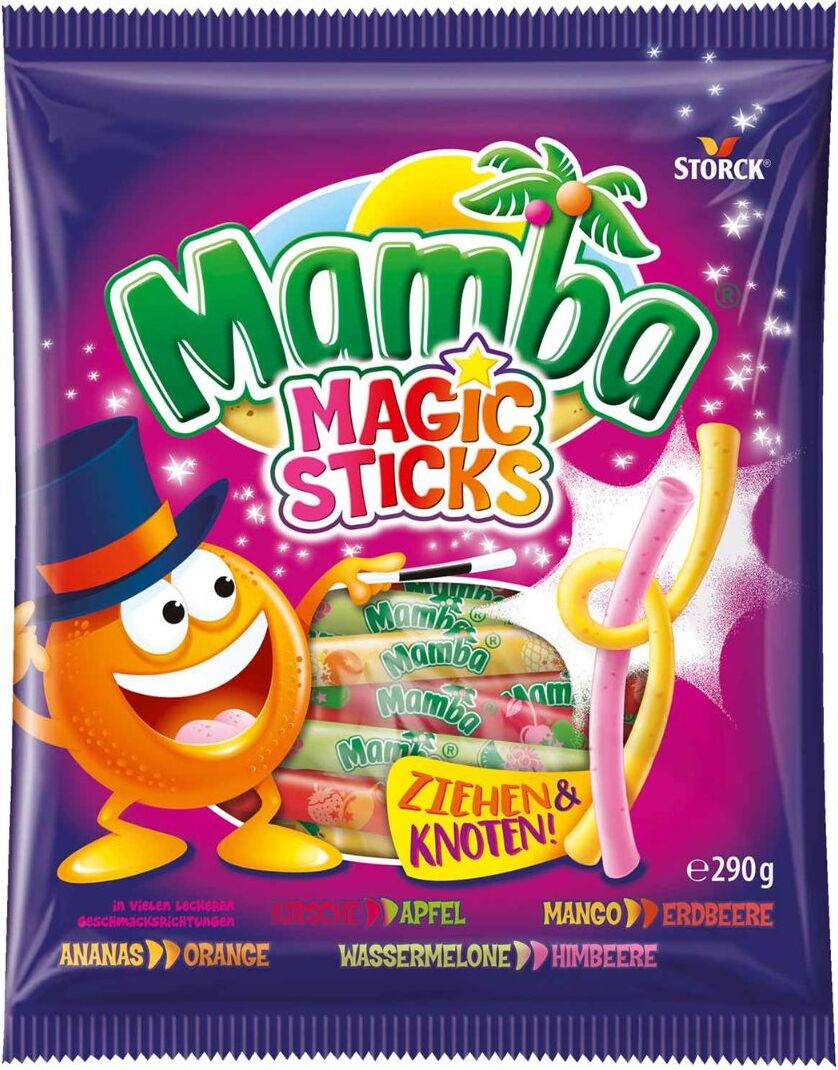 Mamba® 117530 Mamba® Magic Sticks Kaubonbons 290,0 g