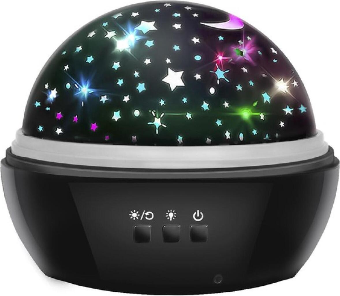 Malatec 16857 Deluxe Night Sky Projector Noir Veilleuses