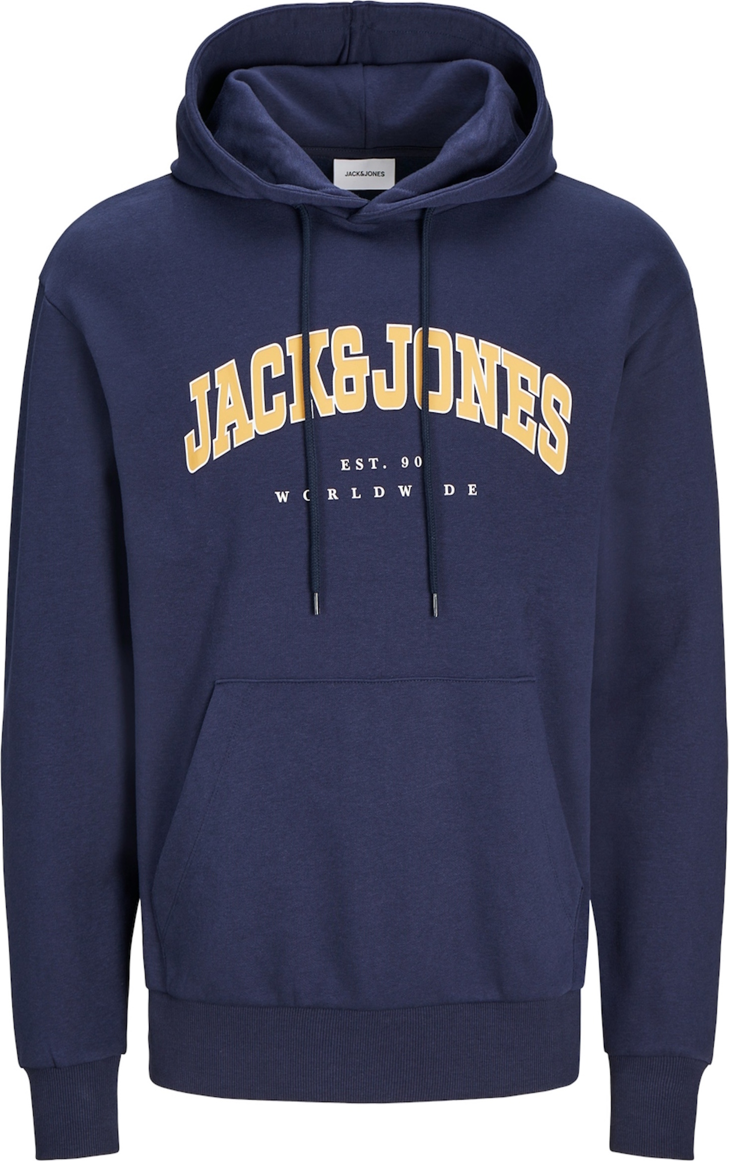 Jack & Jones Caleb Sweat Hood Blue - Duży XL