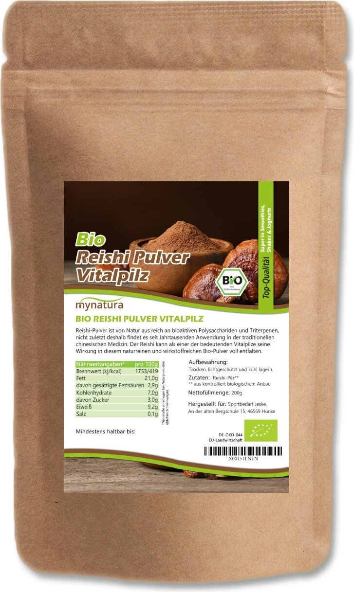MynaturaReishi Pulver Vitalpilz 0,2Kg 1 | Kaufland.de