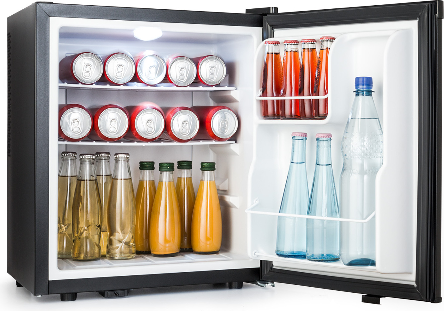 Klarstein Mini lednice, 38 l, malá, tichá lednice do