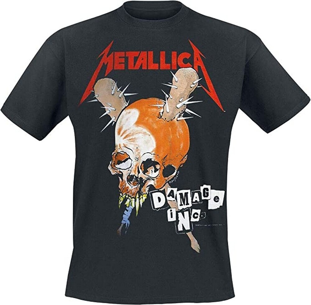 Metallica - Maglietta "Damage Inc" Unisex RO893 (L) (Nero)