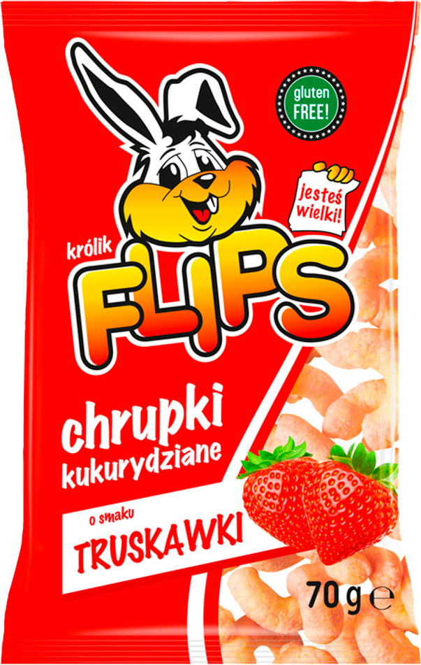 Flips Mais-Chips mit Erdbeergeschmack 70 G | Kaufland.de