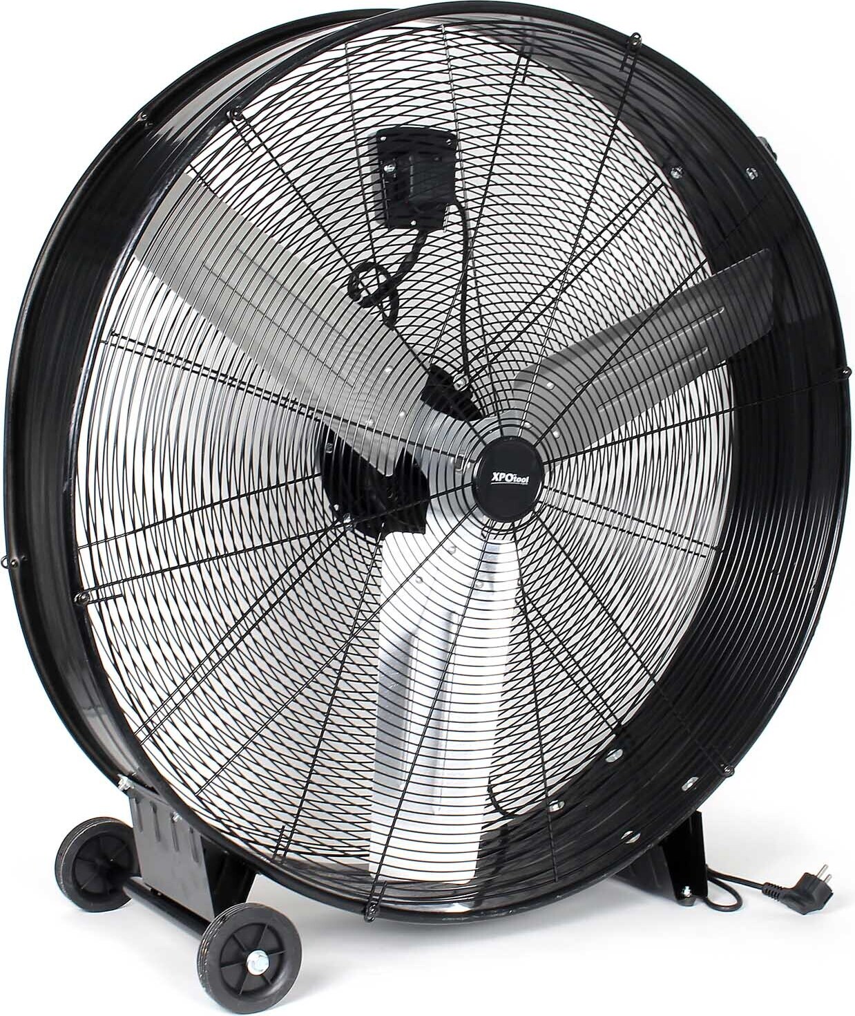 Bubnový ventilátor Wiltec 90 cm 360 W podlahový ventilátor