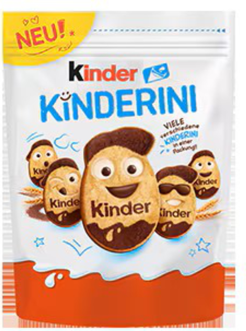 kinder Kinderini biscuits croustillants au chocolat et au