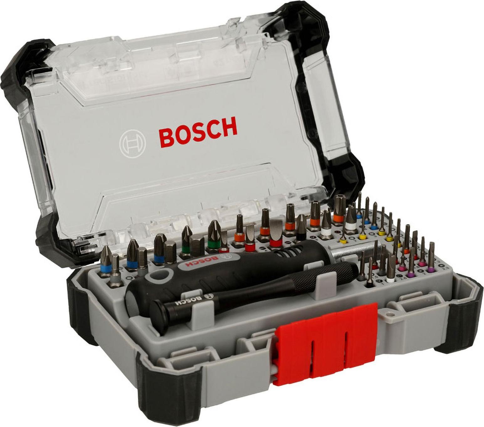 BOSCH 2607002835 BOSCH Precision Bit-Set, 42-teilig Bity