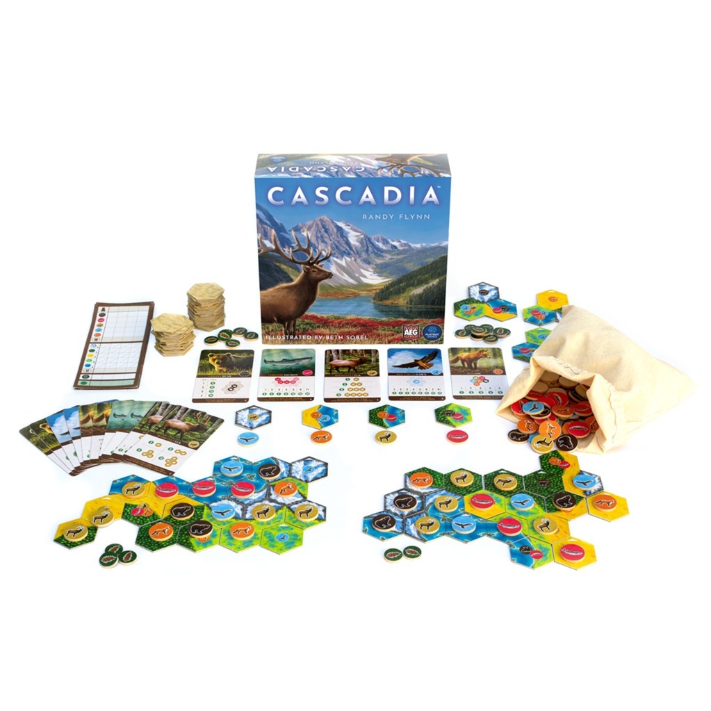 Cascadia - stolová hra - ENG Edition Stolné spoločenské hry
