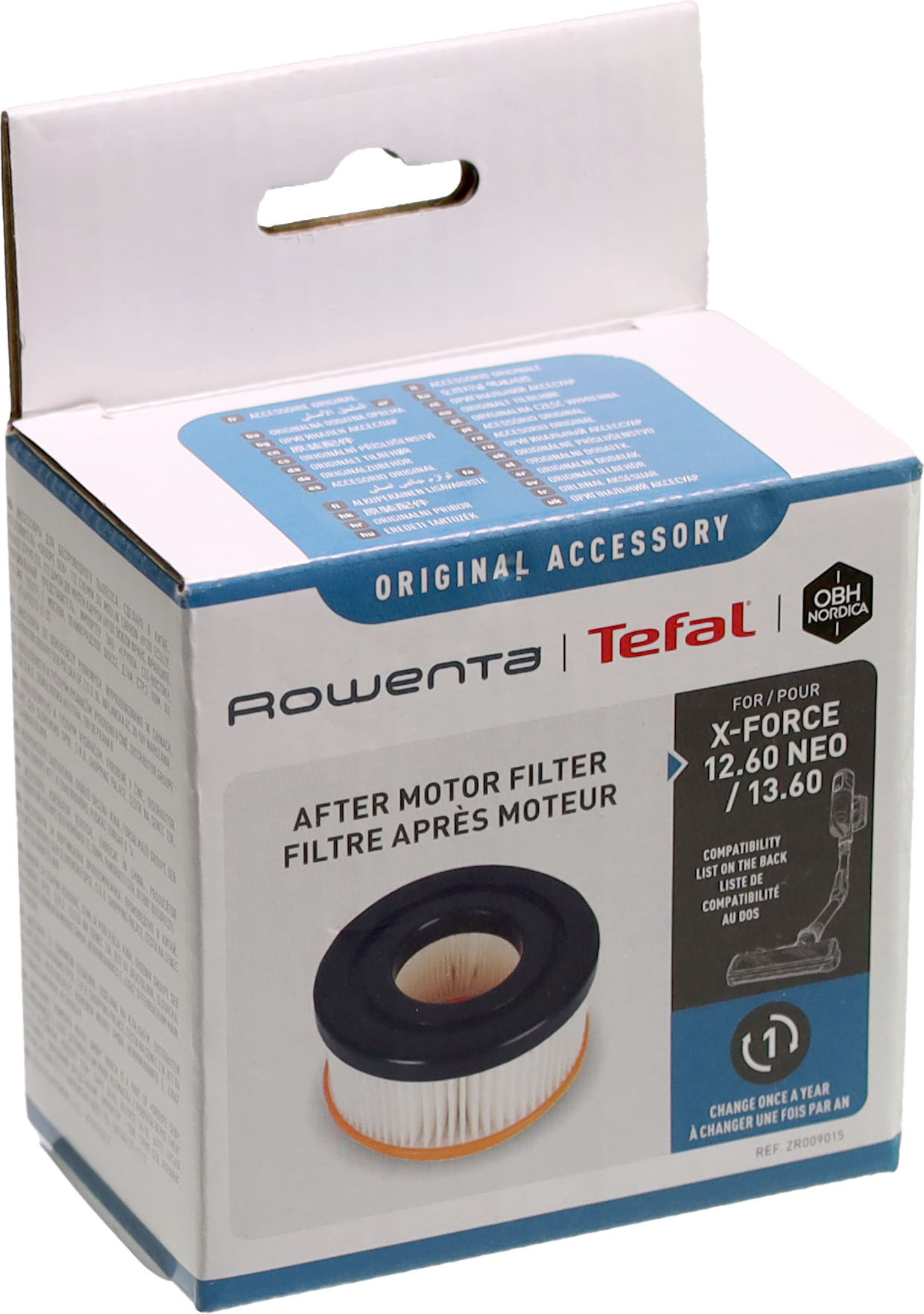 Rowenta ZR009015 Filtre pour RH9AD1 RH9A36 RH9L42 X-Force