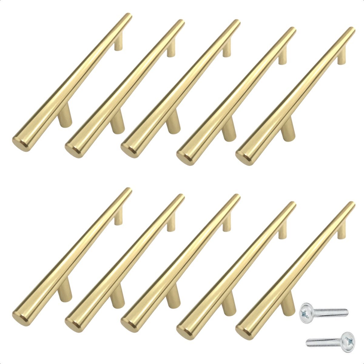 T-Griff Gold 200mm SET 10 Stck - Herzabstand | Kaufland.de