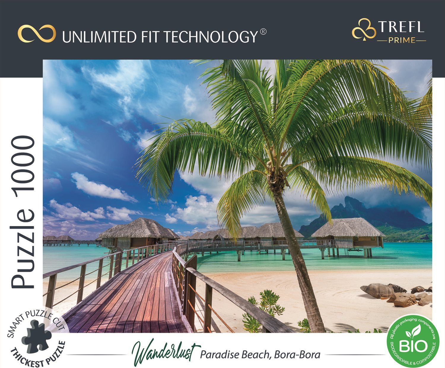 Puzzle TREFL UFT Wanderlust: Rajska plaża na | Kaufland.pl