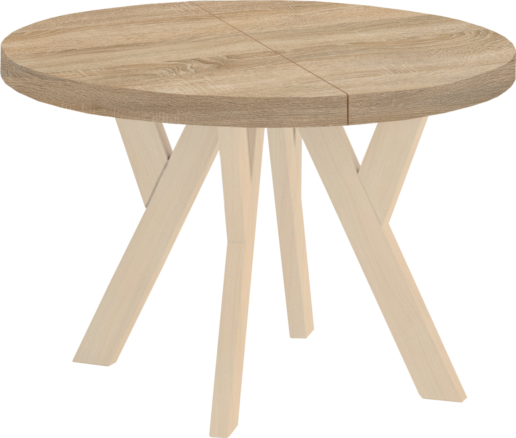 Runder Ausziehbarer Tisch für Esszimmer, | Kaufland.at