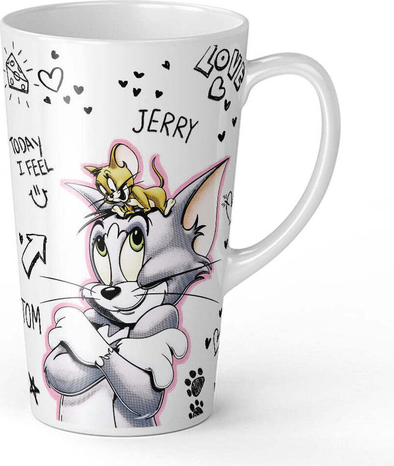 ERT GROUP Tom & Jerry Latte-Tasse Muster Tom | Kaufland.de