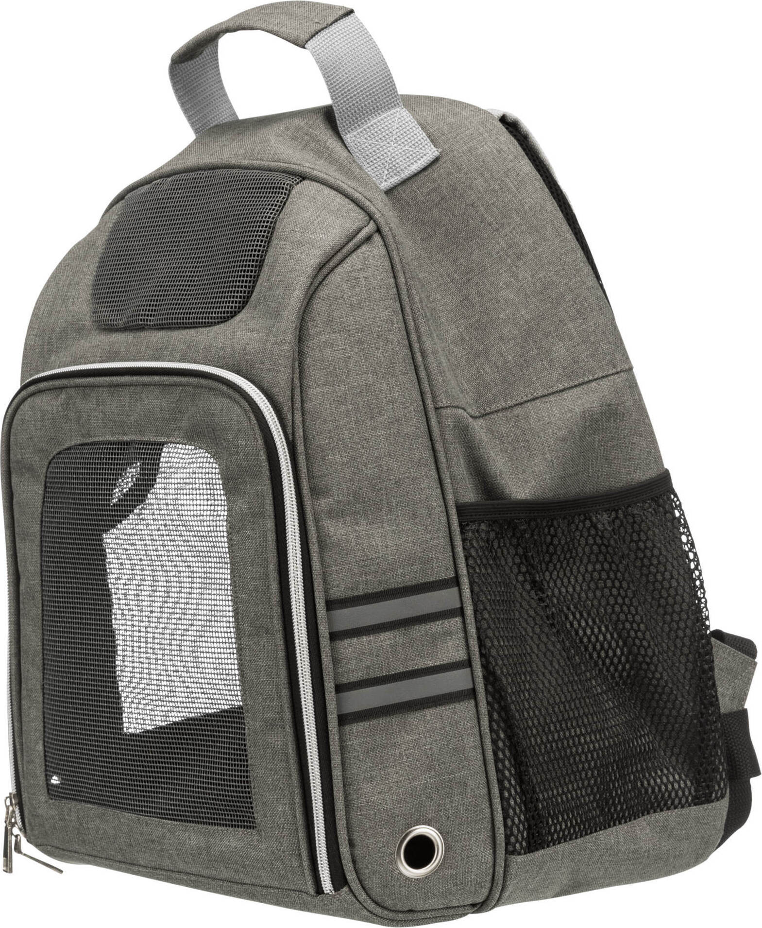 TRIXIE Sac à dos pour animaux Dan 34x44x26 cm Gris