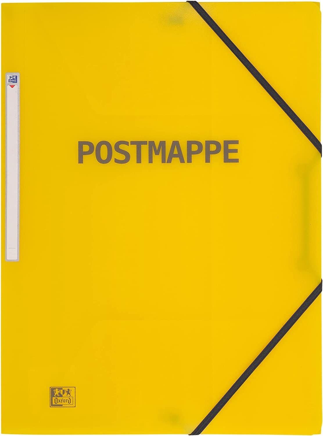 Oxford 400102220 Postmappe DIN A4 PP transparent-gelb