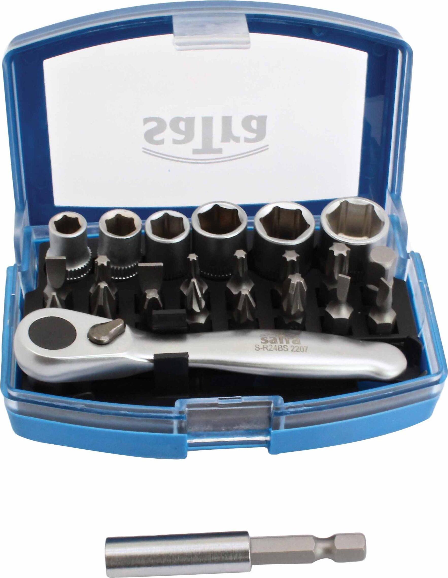 Mini Ratsche mit Steckschlüssel und Bits | Kaufland.de