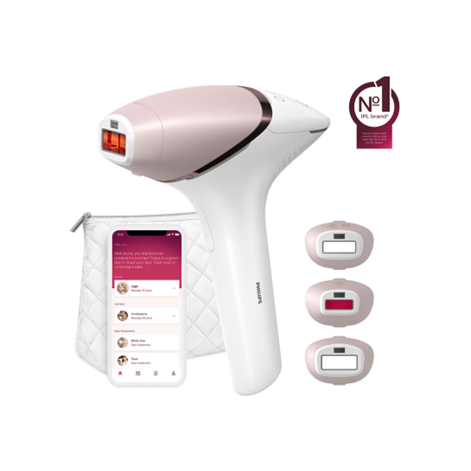 Philips Lumea IPL Serie 9000 BRI955 Epilatori laser