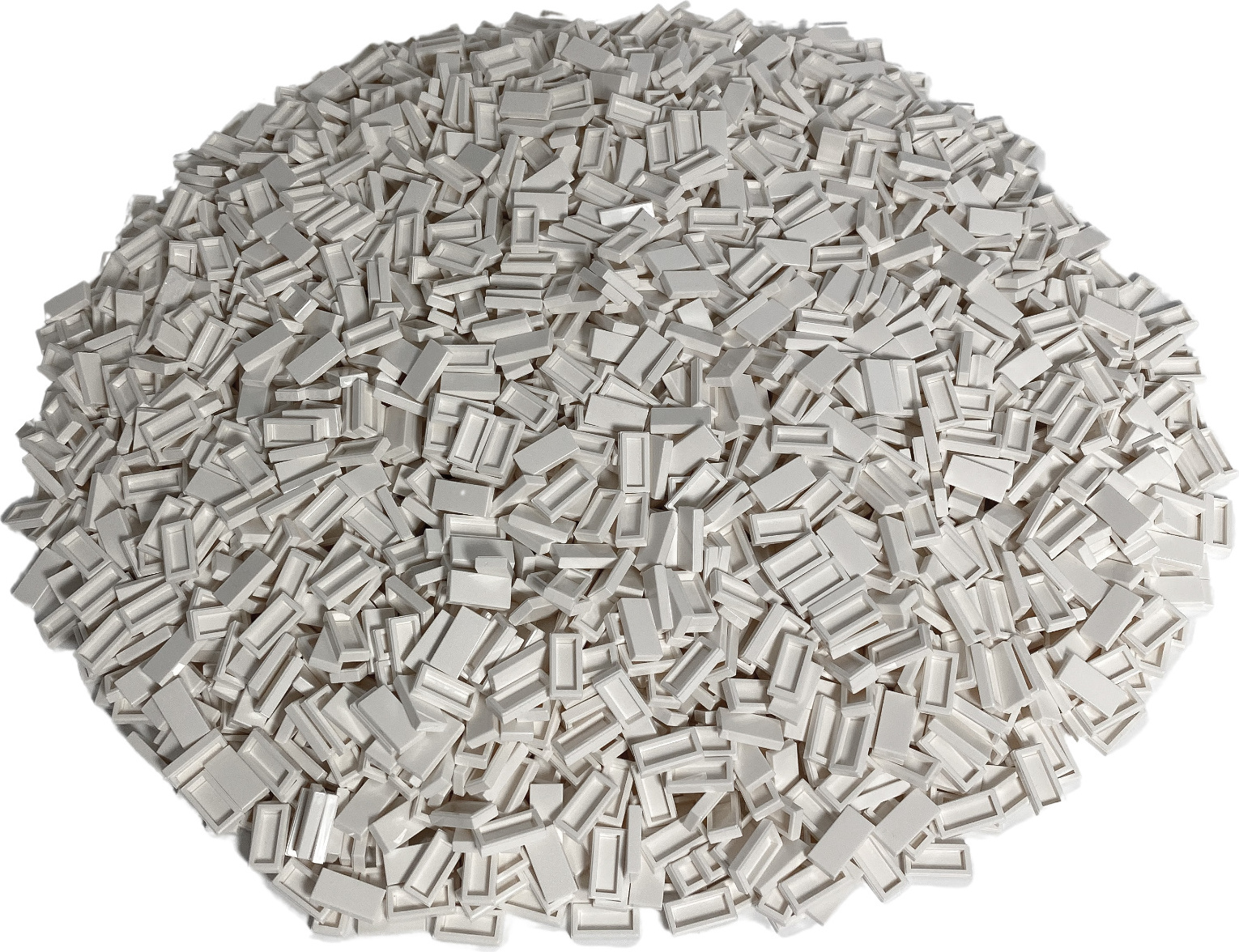 LEGO® 1x2 Tiles White - 3069b NUOVO! Quantità 250x LEGO®