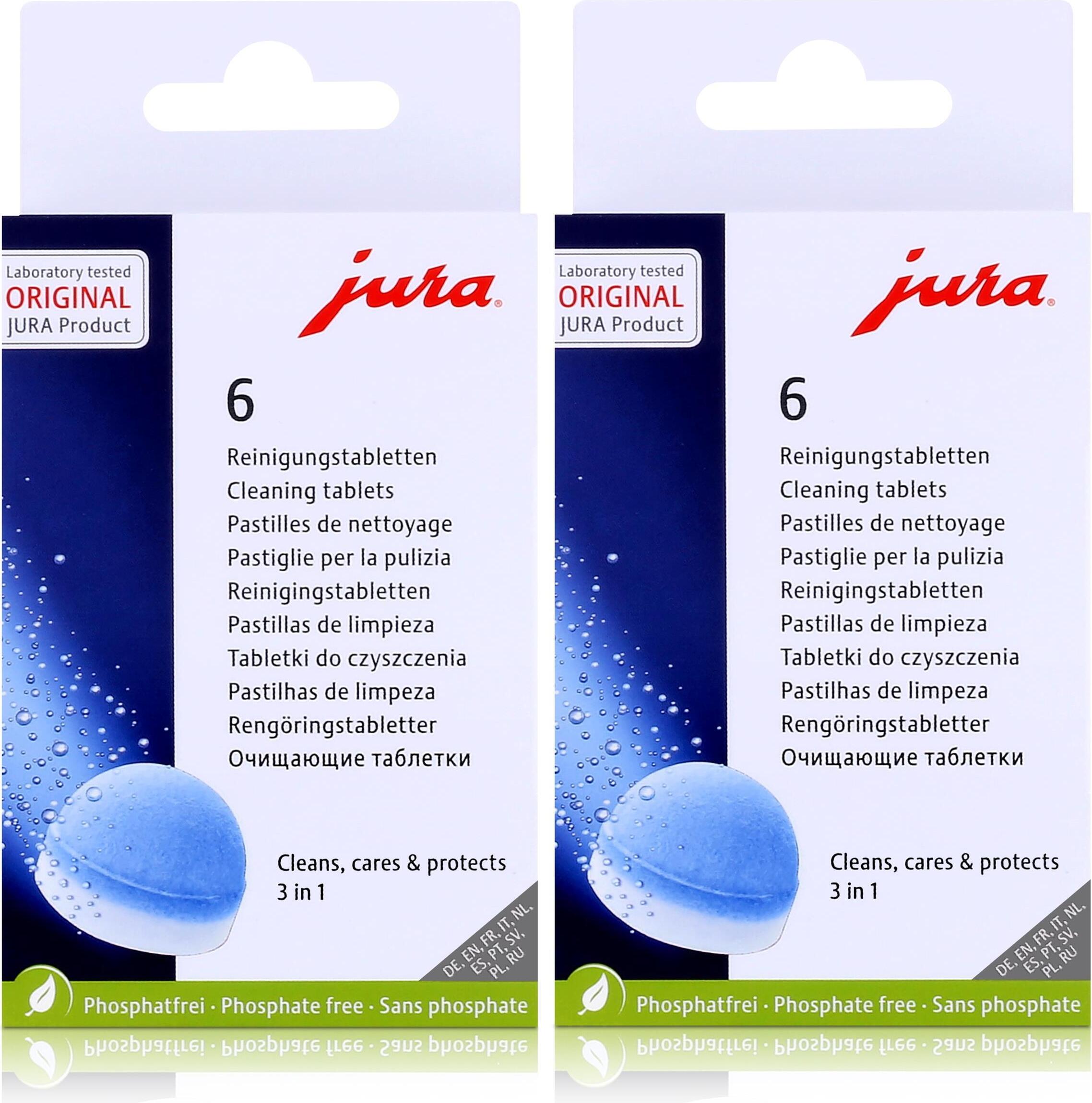 Jura 24225 3-Phasen-Reinigungstabletten - 6 Tabletten
