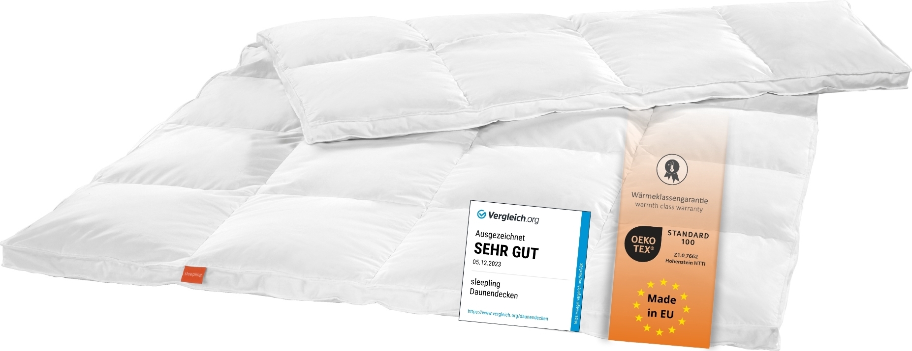 sleepling – Daunendecke, extra warm, 155x220 | Kaufland.de